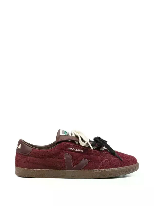 VEJA X Magliano Panenka Suede Sneakers - Red