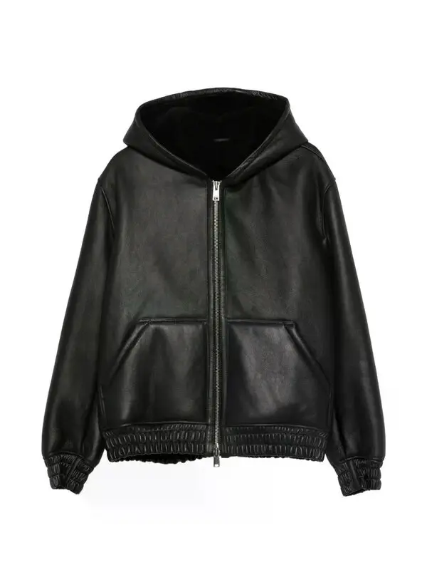 ARMA Hooded Leather Jacket
