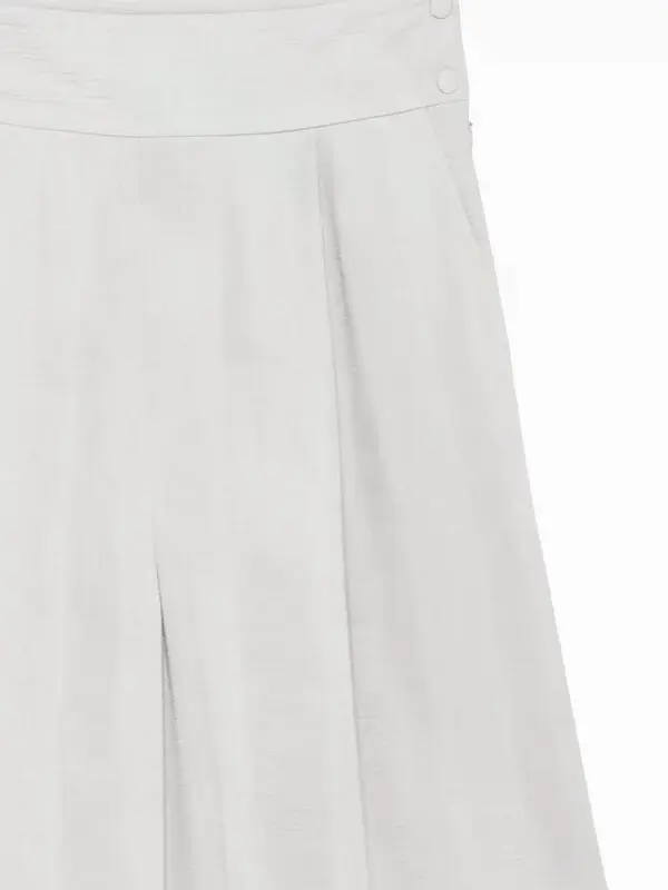 Emporio Armani Pleated Wide-leg Trousers