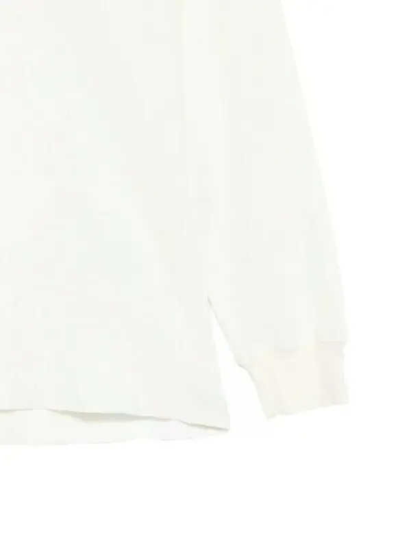 WALK IN PARIS Waffle-knit Long-sleeve T-shirt