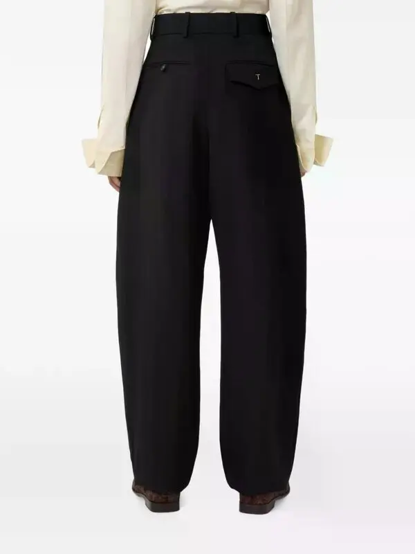 TOD'S Pressed-crease Wide-leg Trousers