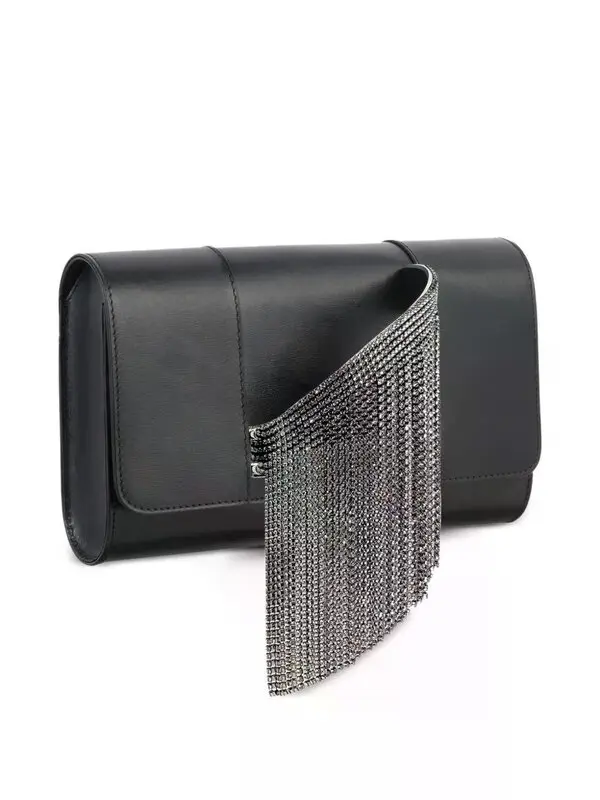 Perrin L'eiffel Cascade Crystal-embellished Clutch Bag
