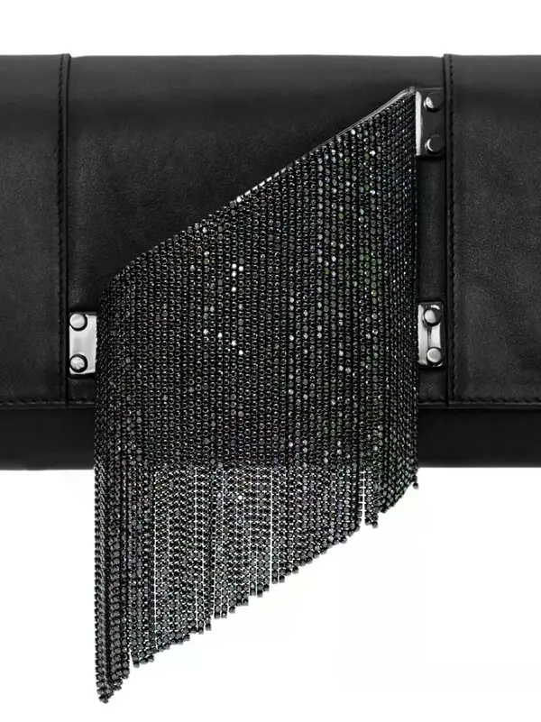 Perrin L'eiffel Cascade Crystal-embellished Clutch Bag