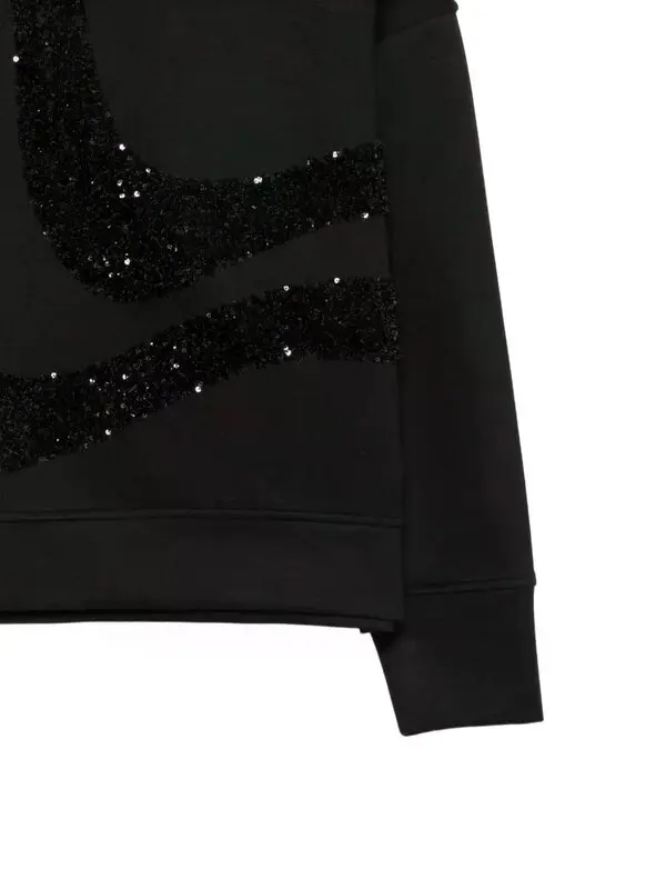 Emporio Armani Sequin-embellished Sweatshirt