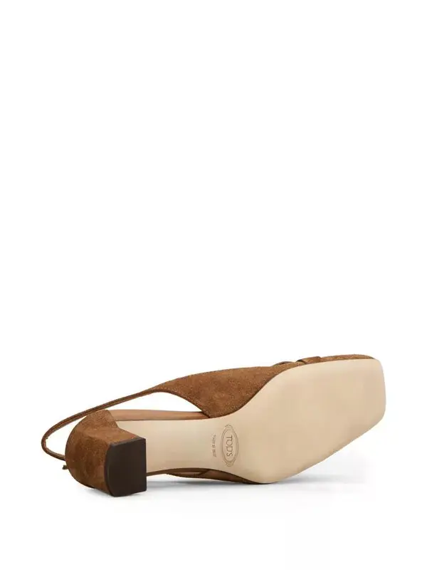 TOD'S T Timeless Slingback Pumps