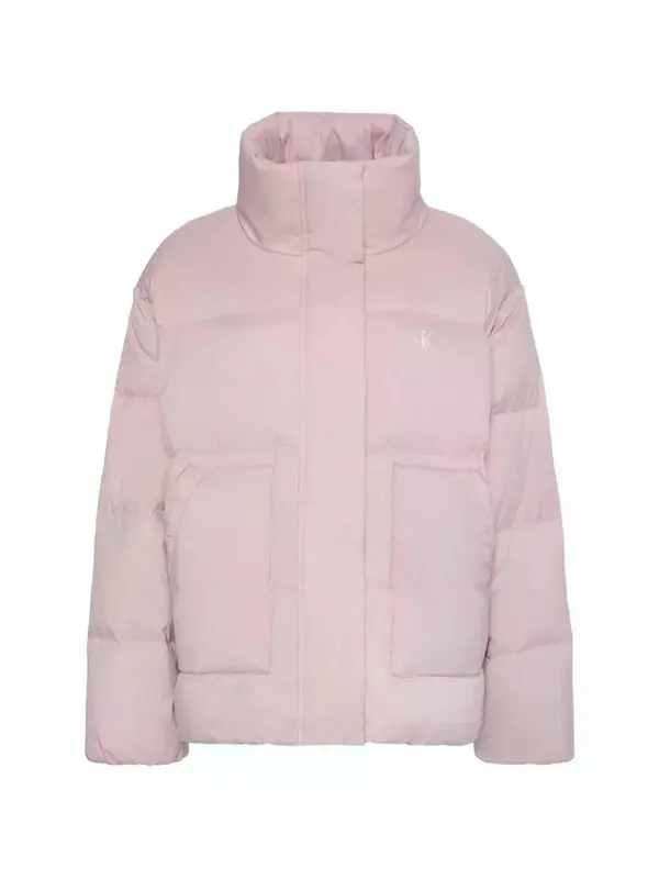 Calvin Klein Quilted High-neck Jacket