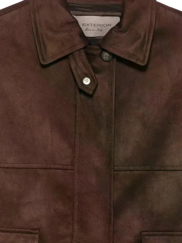 D.exterior Panelled Flap-pocket Jacket