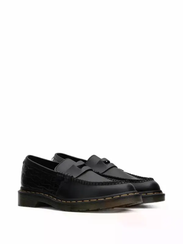 Dr. Martens Penton Wasted Youth Smooth Leather Loafers