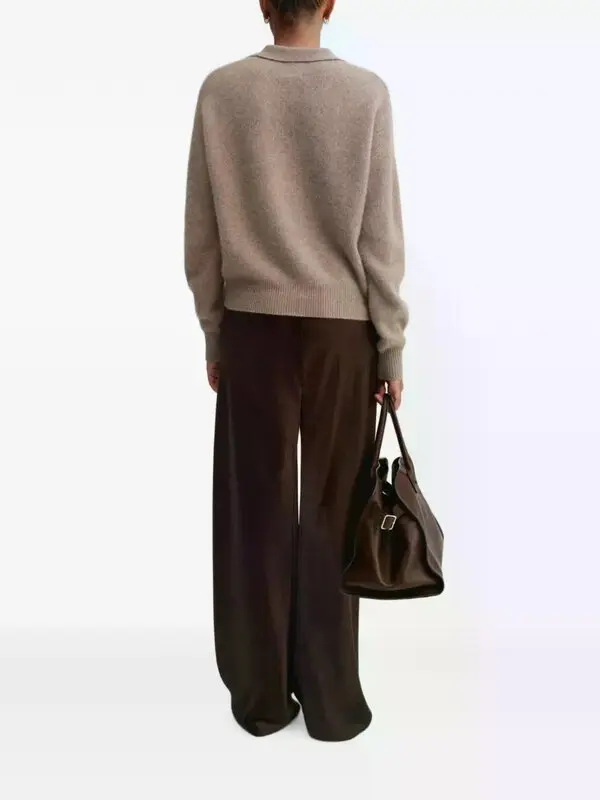 Almada Label Kaia Polo-collar Sweater