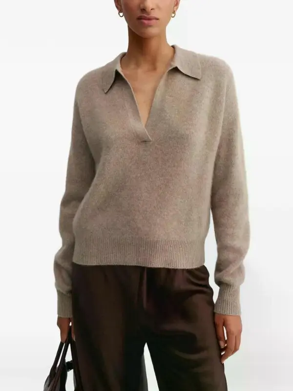 Almada Label Kaia Polo-collar Sweater