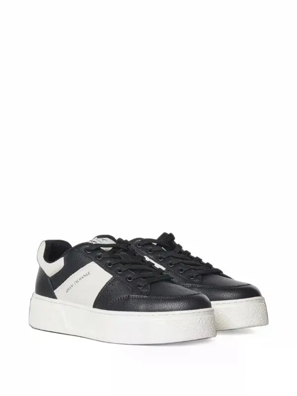 Armani Exchange Logo-print Panelled Sneakers