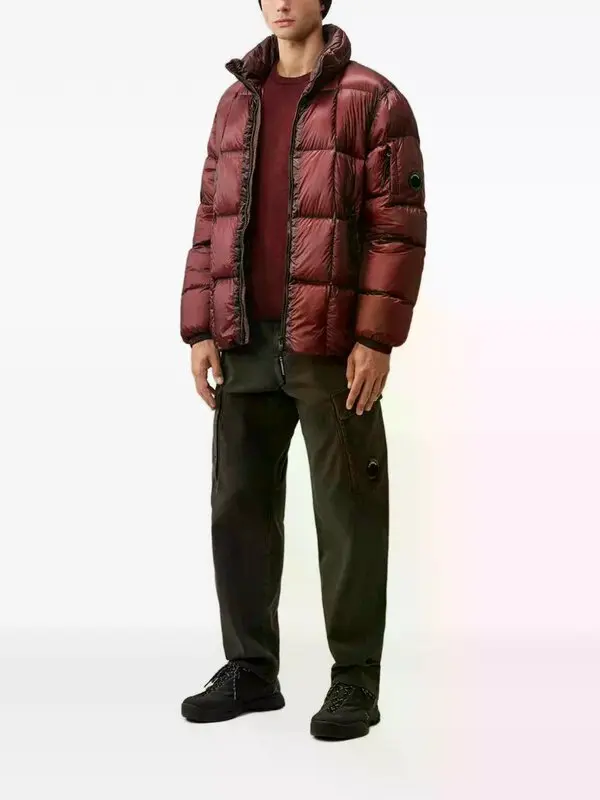C.P. COMPANY D.d. Shell Lens Hooded Down Jacket