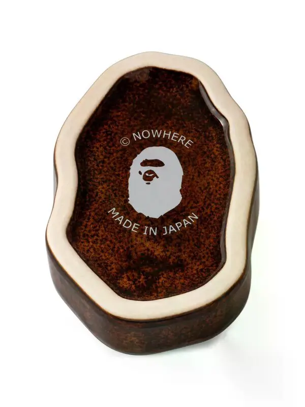 A BATHING APE Ape Head Porcelain Plate