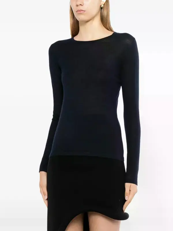 N.peal Eden Round-neck Top - Black