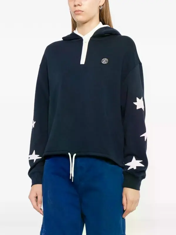 AGNES B. Star Hoodie