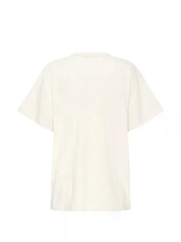 Mardi Mercredi Flower Mardi Cotton T-shirt