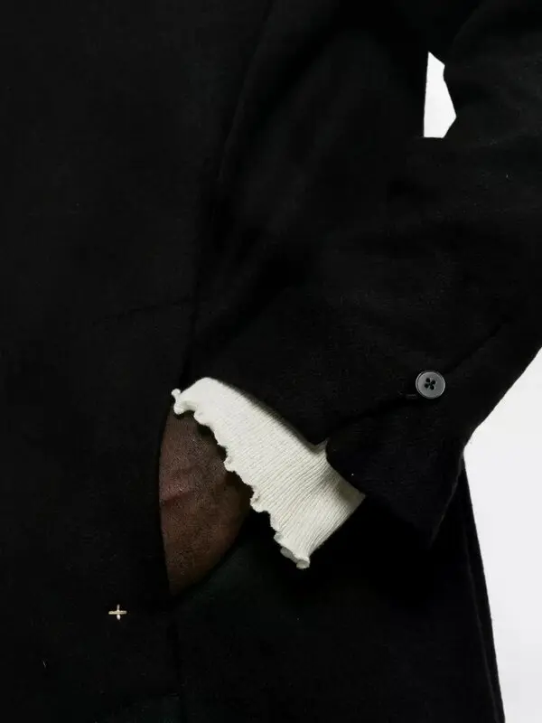 MA+ Button-up Single-breasted Coat