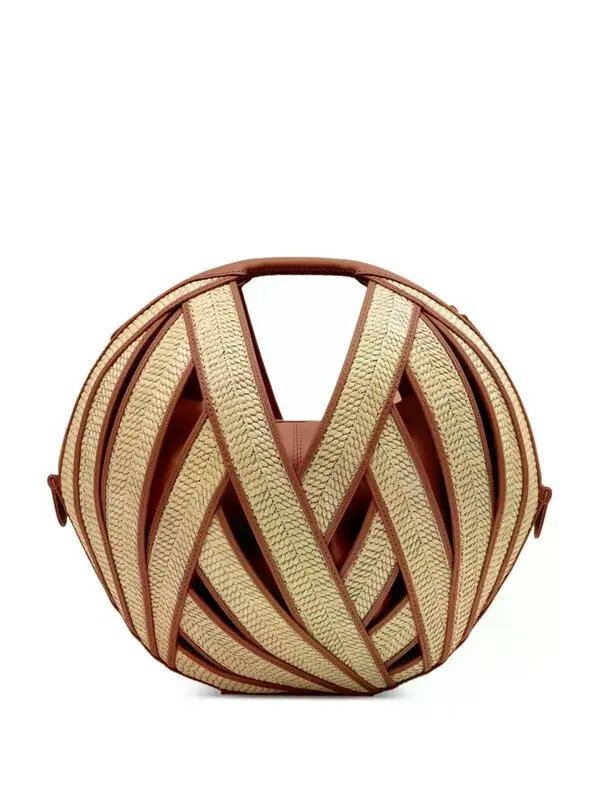 Perrin Le Panier Raffia Tote Bag