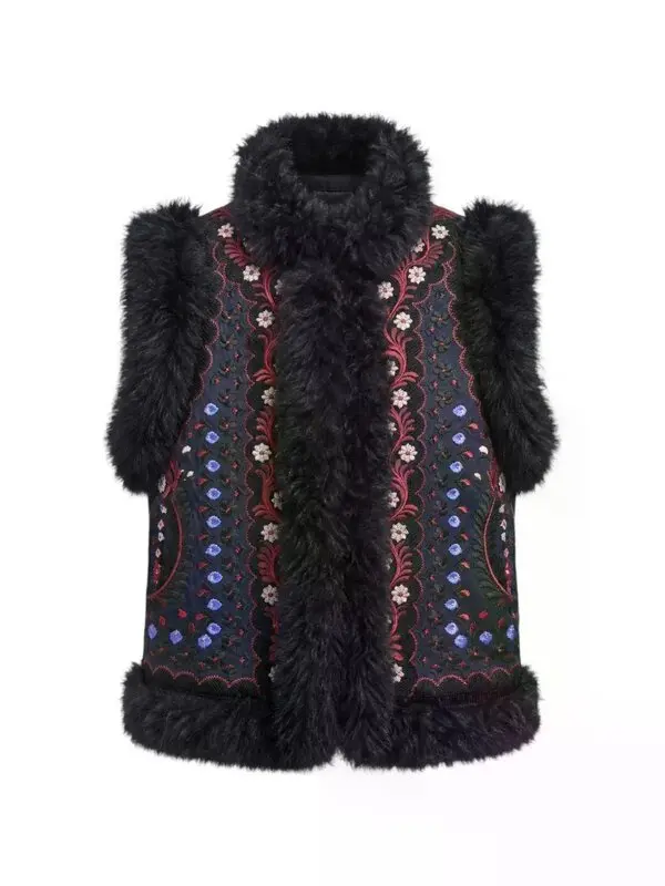 Antik Batik Ivan Embroidered Gilet