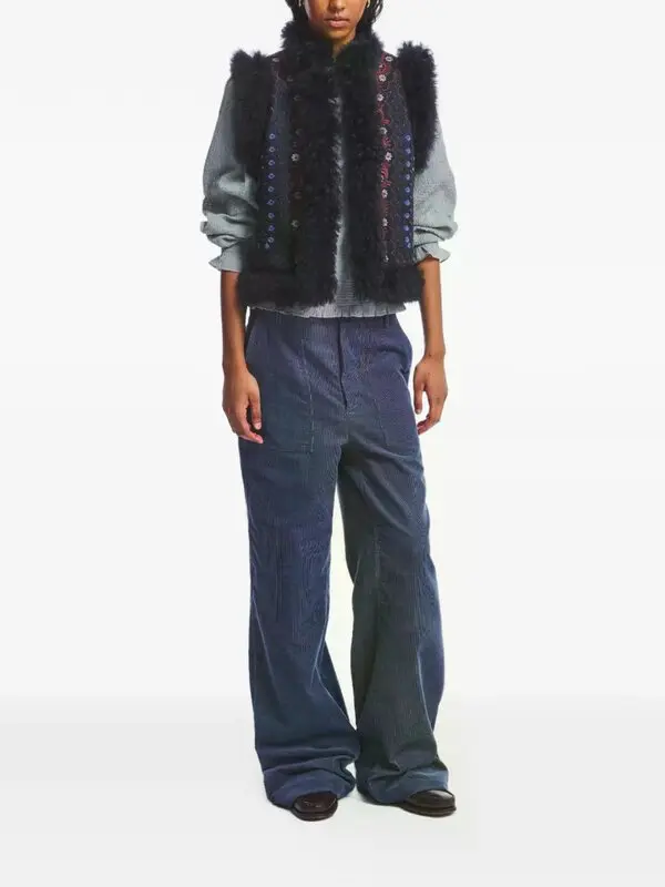 Antik Batik Ivan Embroidered Gilet