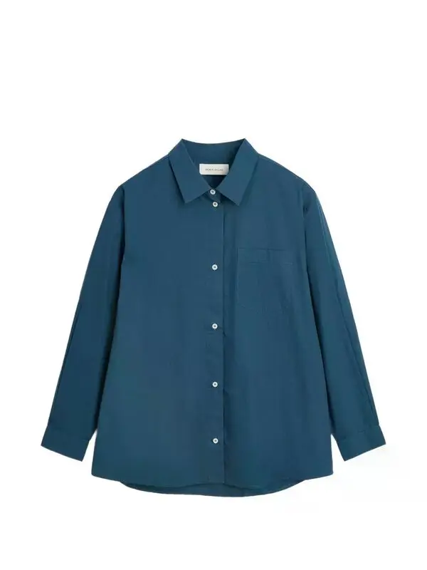 SKALL STUDIO Edgar Oversized Shirt - Blue