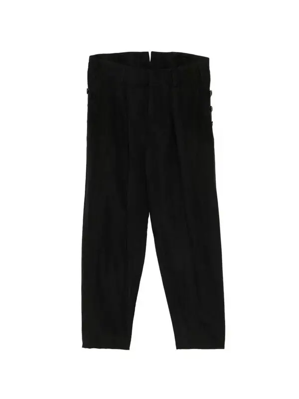 NUDE:MASAHIKO MARUYAMA Pleated Tapered Trousers