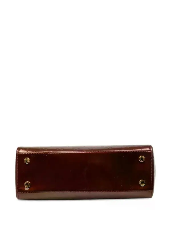 LOUIS VUITTON 2010 Monogram Vernis Brea Mm Satchel