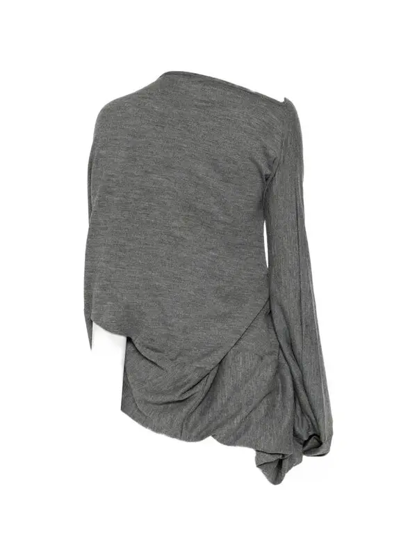 Junya Watanabe Asymmetric Draped Sweater
