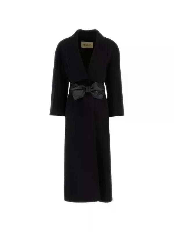Valentino Garavani Soft Drap Coat - Black