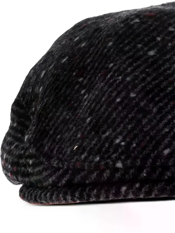 Paul Smith Flecked Wool Flat Cap - Grey