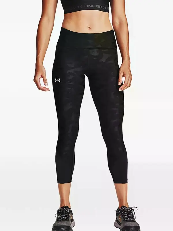 Under Armour Fly Fast 2.0 Camouflage-print Leggings - Black