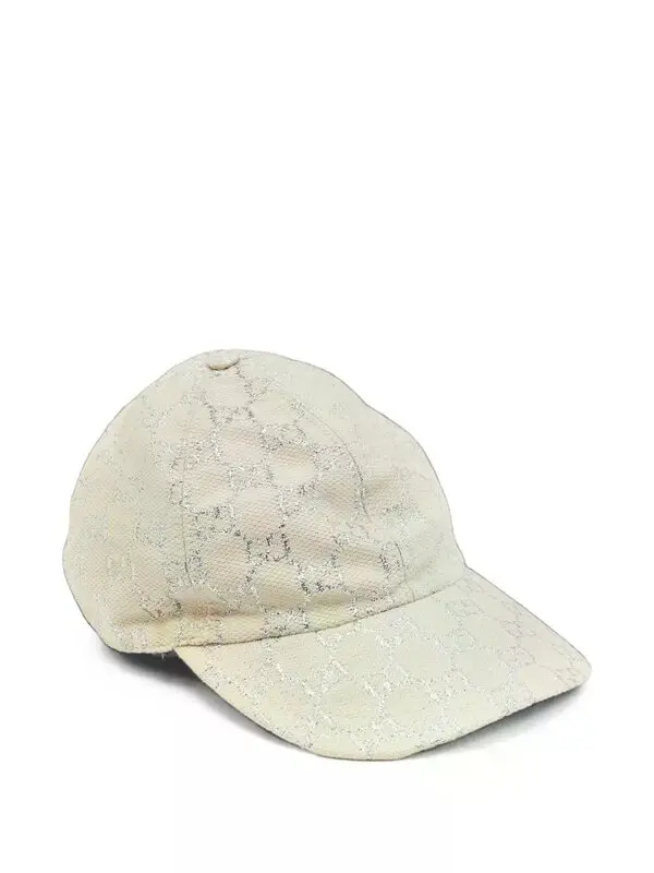 Gucci Gg Monogram-jacquard Baseball Cap