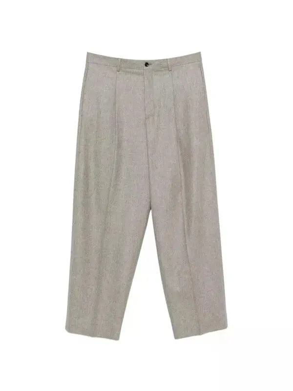 LC23 Pleated Wool Trousers