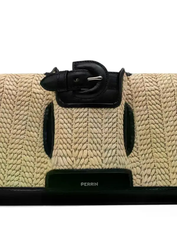 Perrin La Parisienne Raffia Glove Clutch
