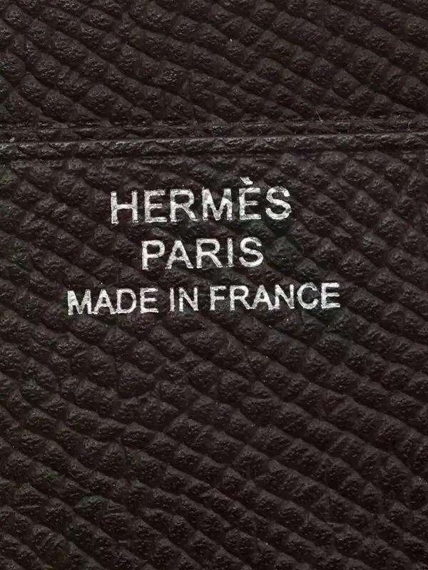 Hermès 2026 Citizen Twill Epsom Leather Card Case