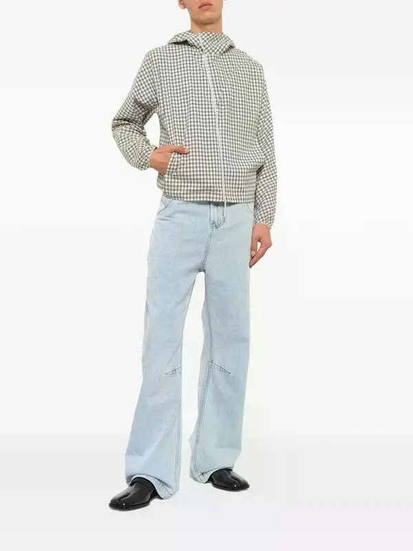 POST ARCHIVE FACTION Runner Asymmetric-zip Jacket