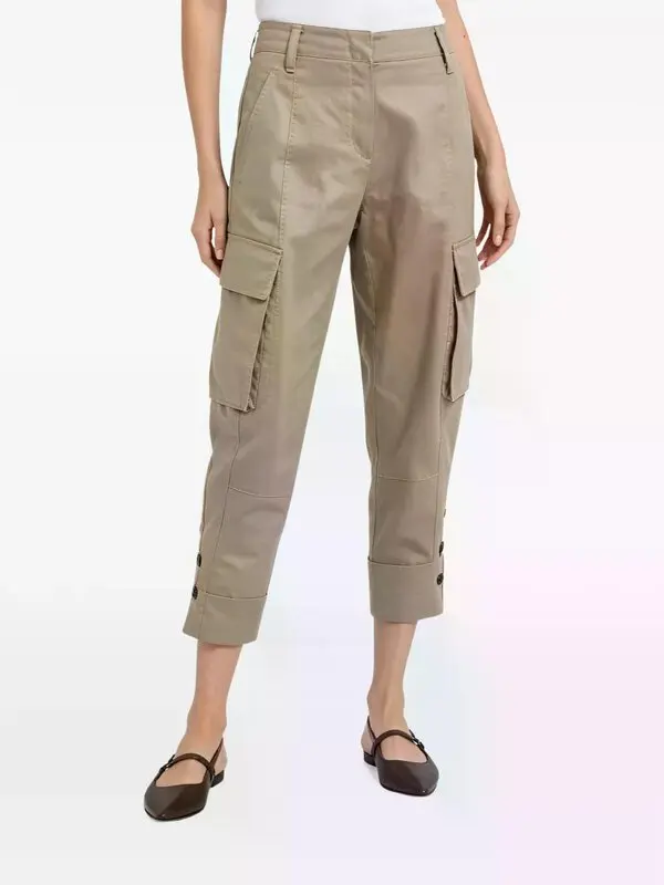 Brunello Cucinelli Button-cuff Cargo Pants