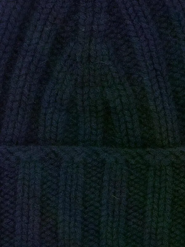 LARMERI STUDIO Ribbed-knit Beanie Hat