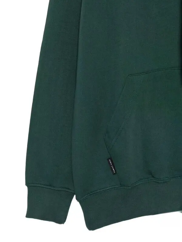 FAMILY FIRST Logo-print Cotton Hoodie