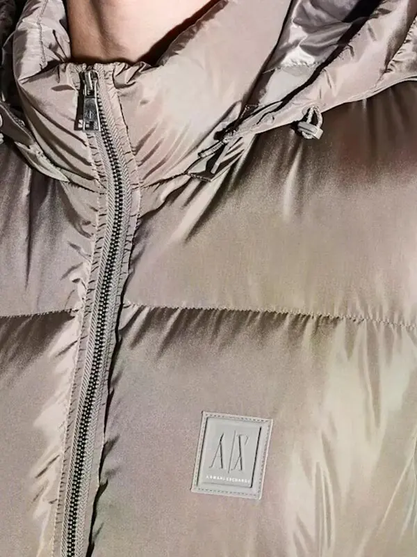 Armani Exchange Quilted Hooded Jacket