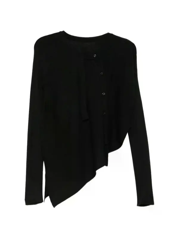 Y’s Asymmetric-hem Cardigan