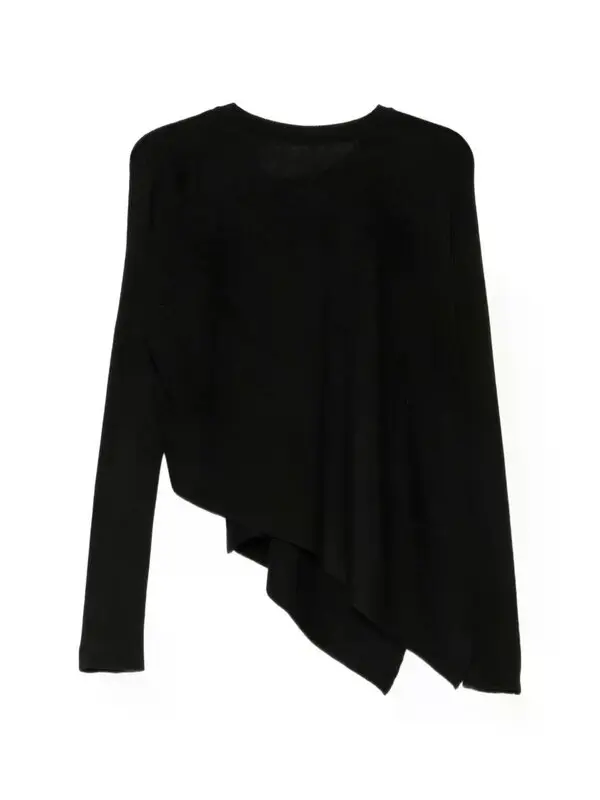 Y’s Asymmetric-hem Cardigan