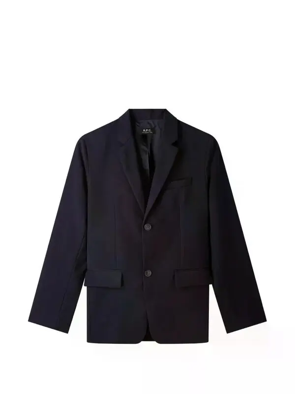 A.p.c. Harry Single-breasted Wool Jacket
