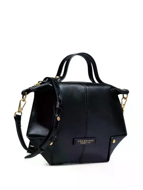 THE BRIDGE Zip-fastening Leather Tote Bag