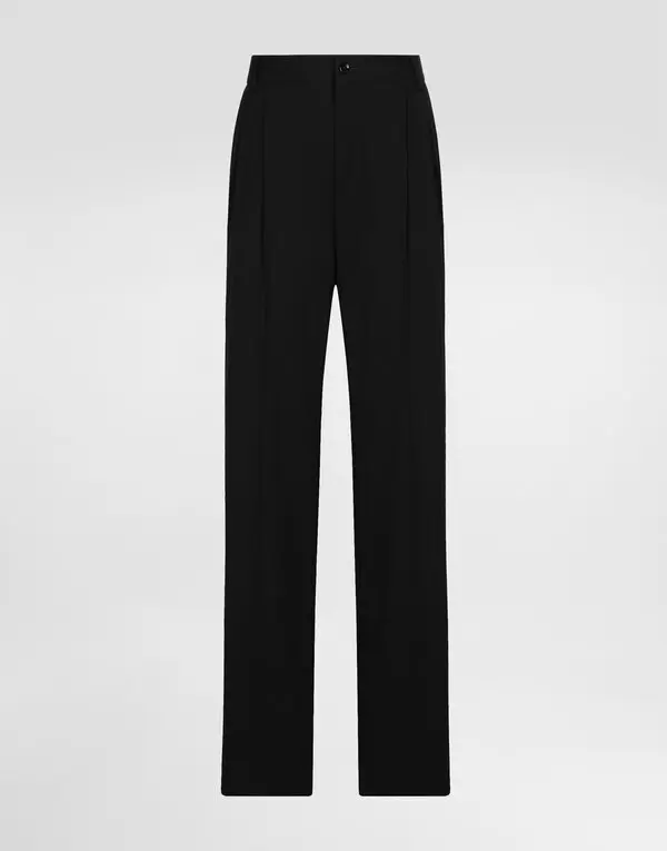 Dolce & Gabbana Flared Woolen Pants Pants And Shorts Wool