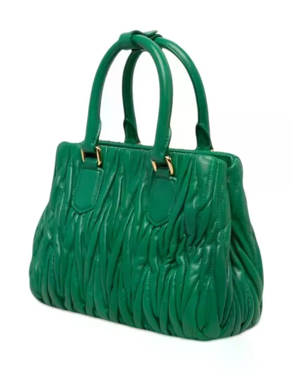 Miu Miu 2010-2026 Mini Matelasse Nappa Satchel