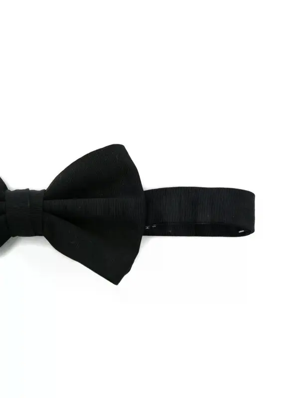 Emporio Armani Ribbed-knit Bow Tie