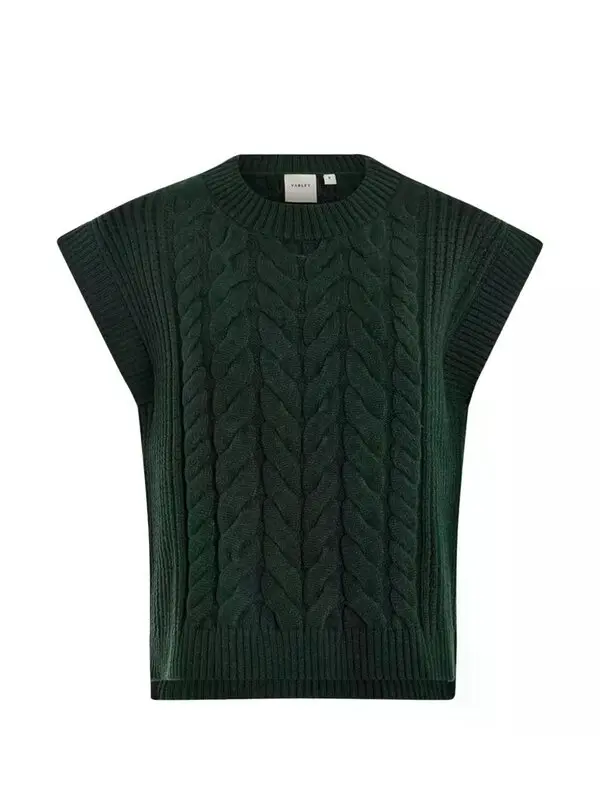 Varley Pixie Cable-knit Sweater Vest