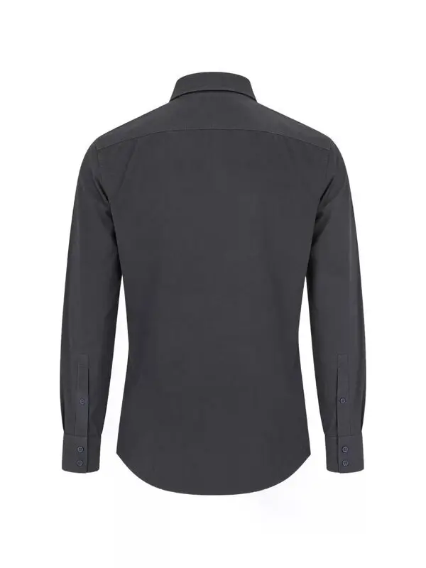 Hugo Regular-fit Shirt In Cotton Poplin With Embroidered Logo