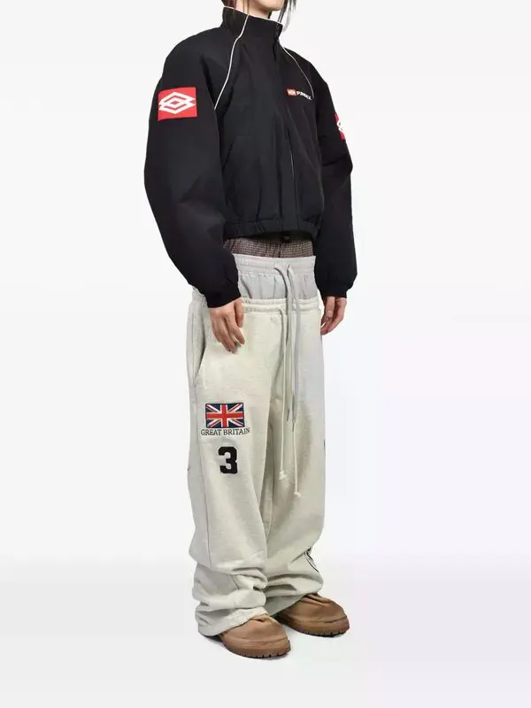 PROTOCOL INDEX Exaggerated-shoulder Track Jacket